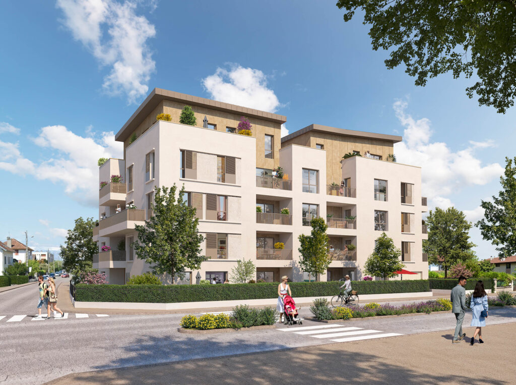 Vente appartement 4 pièces 83 m² à Thonon-les-Bains-74200 (395 100 ...