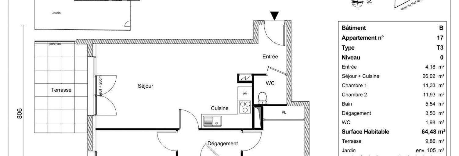 Vente appartement 3 pièces 64 m² à Les Sables-d'Olonne-85340 (320 900 ...