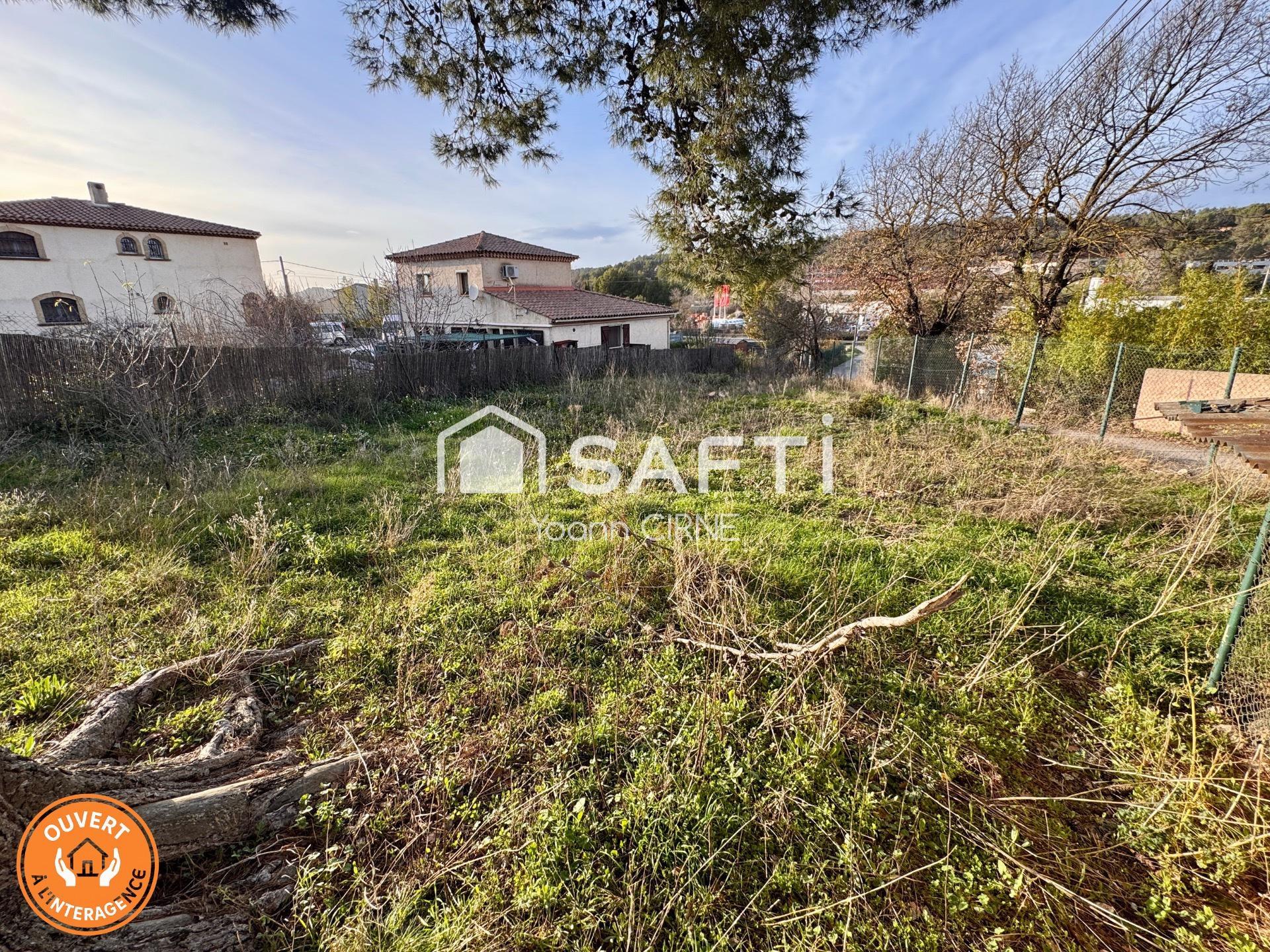 Vente terrain 783 m² à Gardanne-13120 (190 000 €) | LeSiteImmo